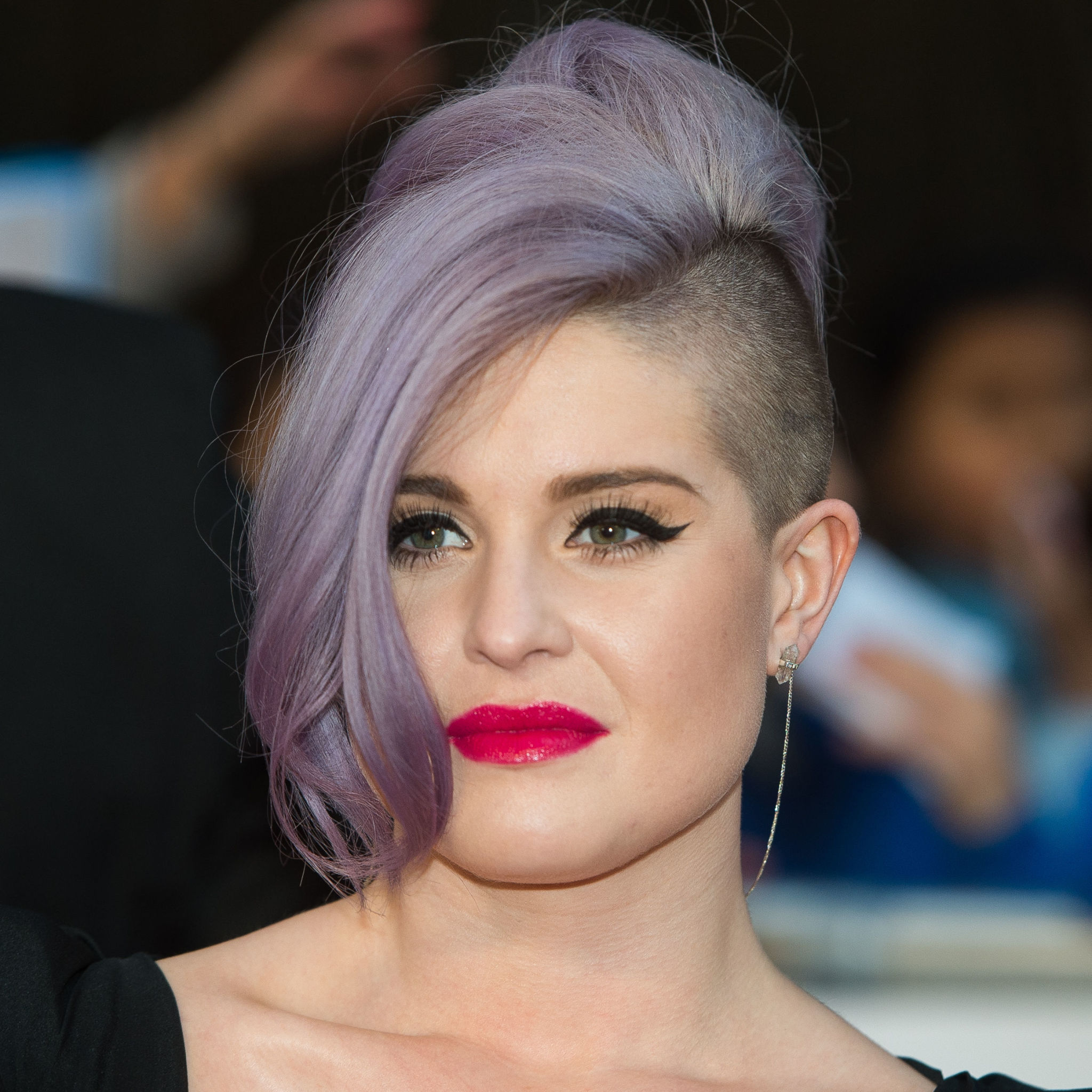 Lilac Hair Perrie Edwards