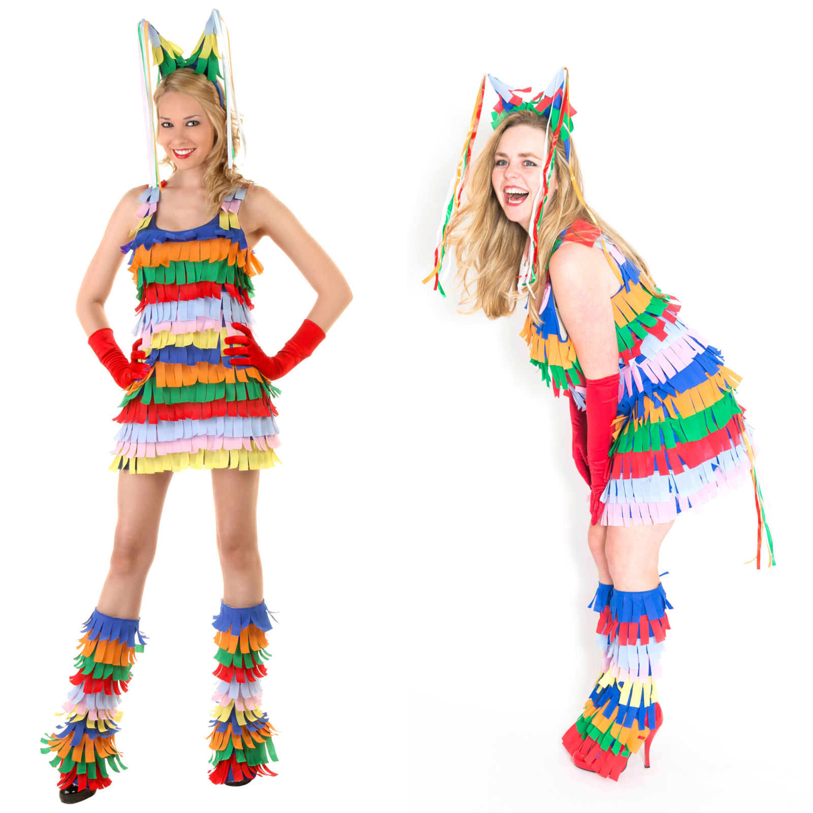 Halloween costumes on models and "real women". Can you spot the ...