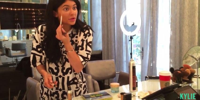 Streetwisebarbie : Kylie Jenner's Daily Makeup Tips
