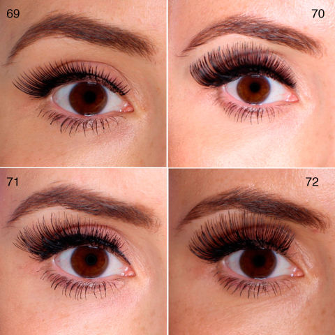 100 false lashes tested on ONE eye: picture reviews
