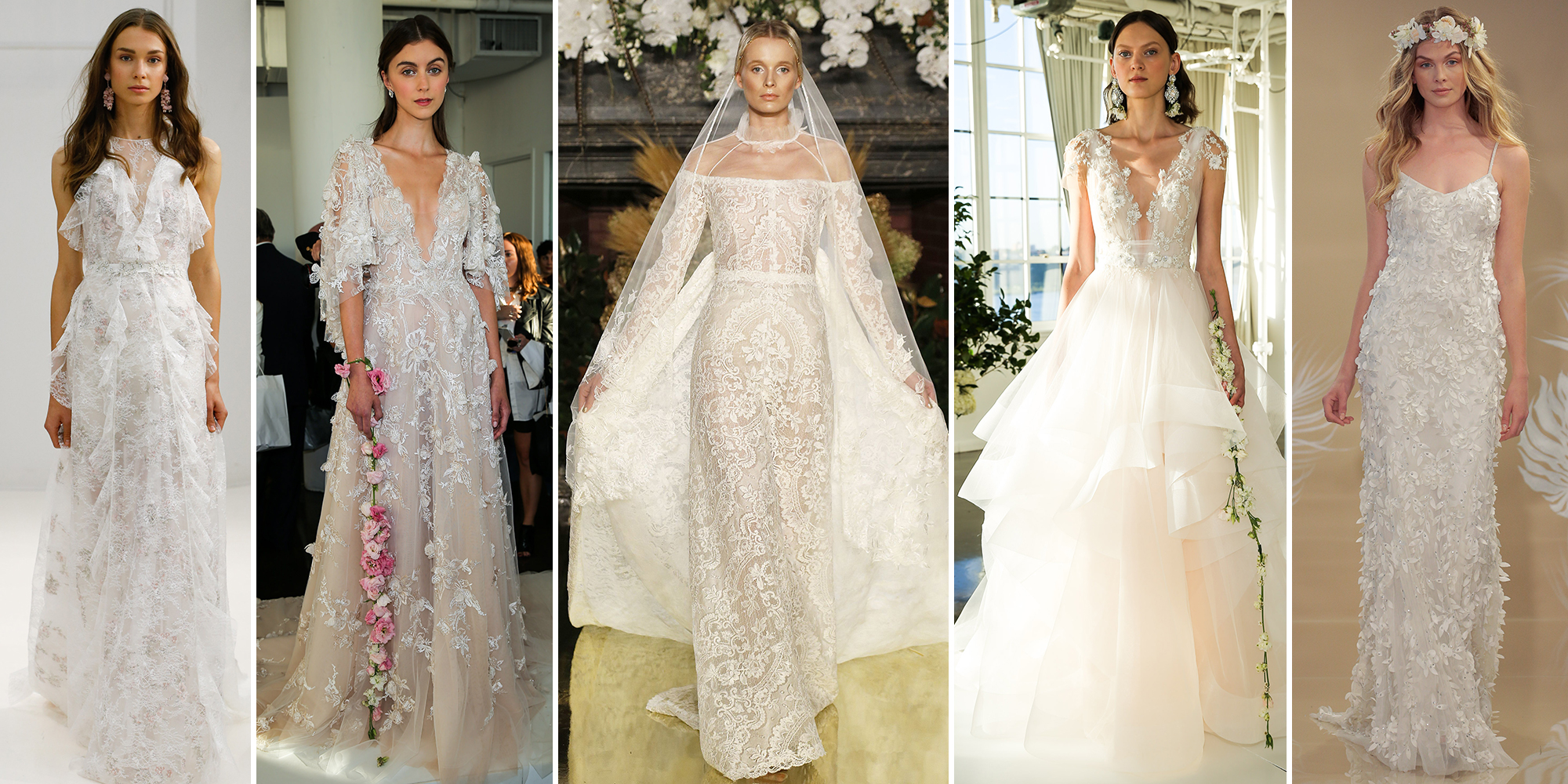 The most beautiful wedding dresses from New York Bridal Fashion Week