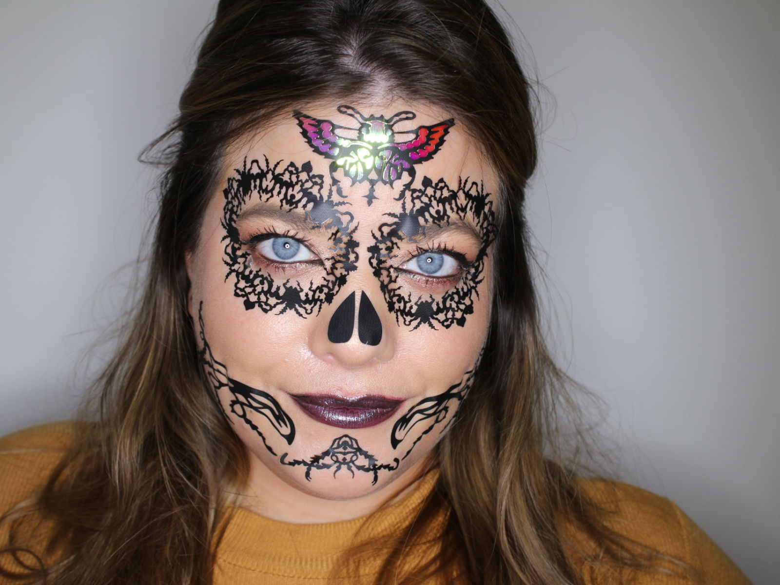 Stick On Face Lace Makeup | Saubhaya Makeup